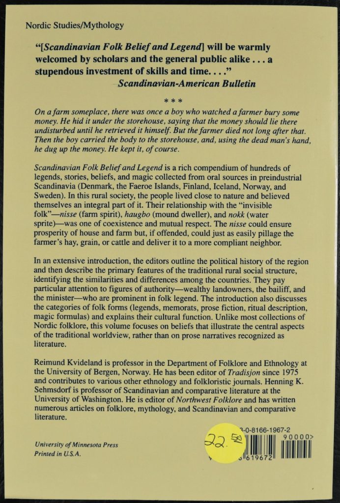 Scandinavian Folk Belief and Legend – Lindsborg Old Mill & Swedish ...