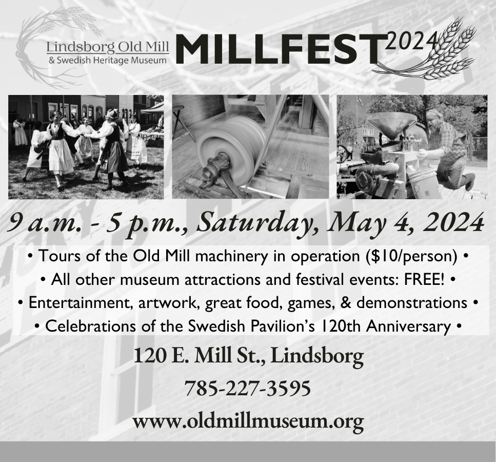 MONDAY MORNING MUSEUM UPDATE – March 18, 2024 – Lindsborg Old Mill ...